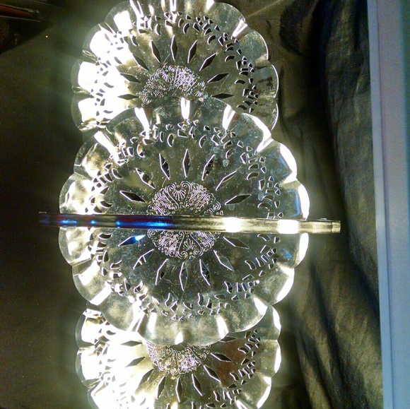 Dining | Vintage Rare Clam Shell Triple Shelf Dessert Tray | Poshmark